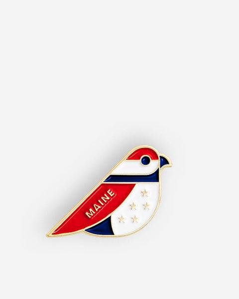 State Bird Pin, Maine – Pretend Store